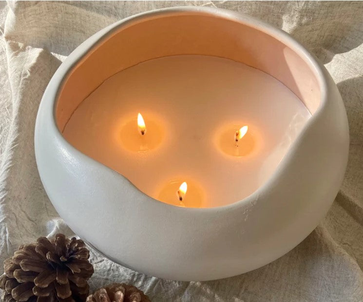 Vela de ceramica en formato gigante – Manifiesto